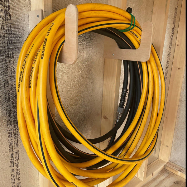 Garden Hose Organizer Hook – Wall-Mounted Hose Storage – HangThis Up